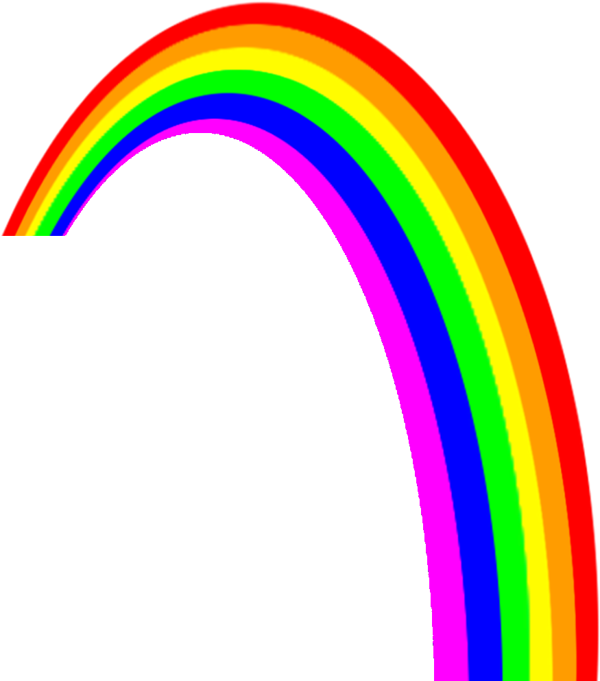 Rainbow Clip Art Clipart - Transparent Background Rainbow Clipart - Png ...