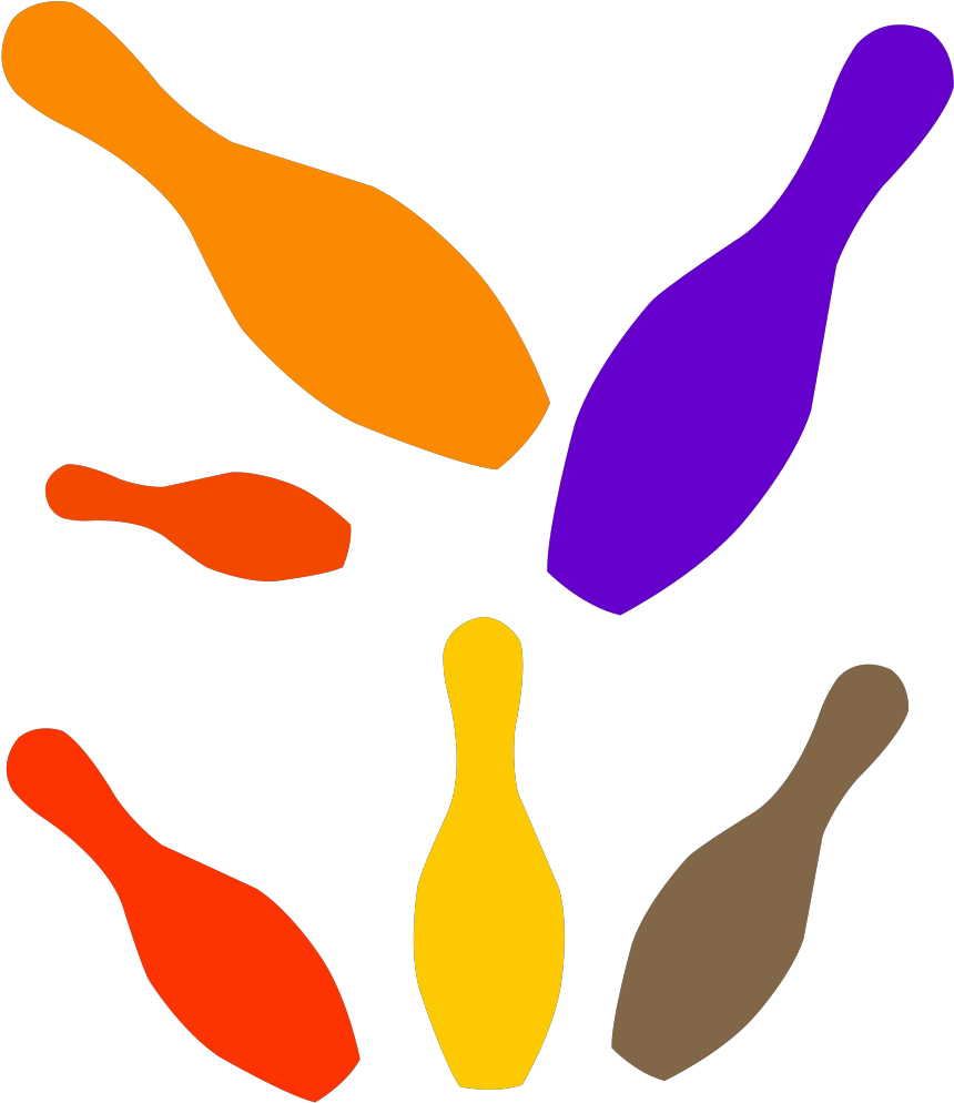 Download Bowling Pin Bowling Balls Strike - Colourful Pin Bowling ...