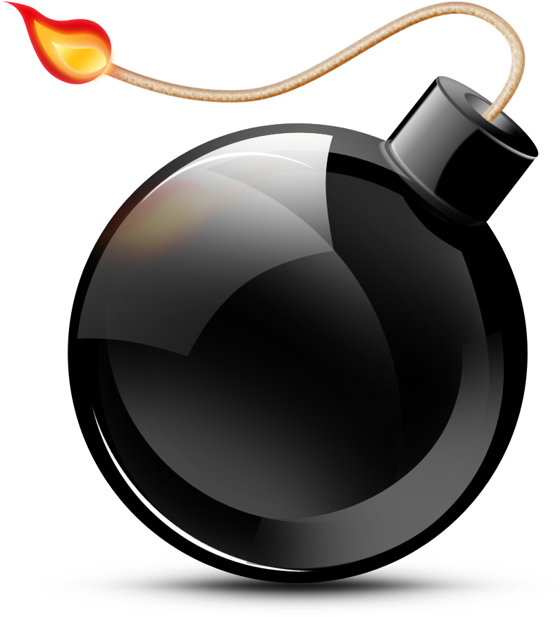 Bomb Clip Art Free Clipart Images - Bomb Falling Clipart Free - Png ...
