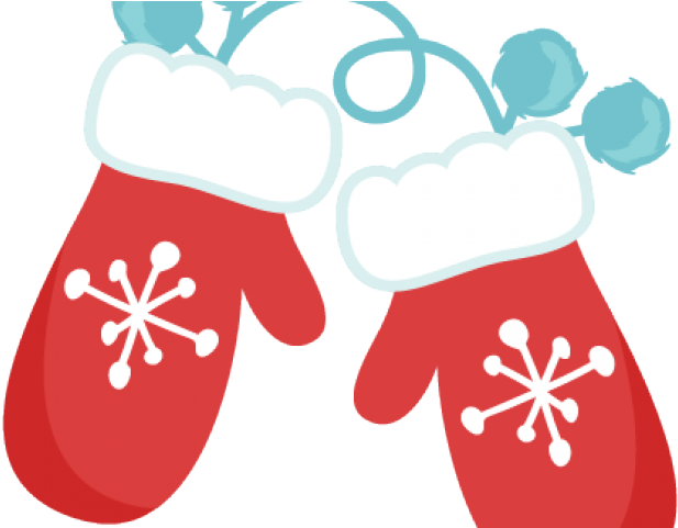 Winter Clipart Red - Mittens Clipart - Png Download - Full Size Clipart ...