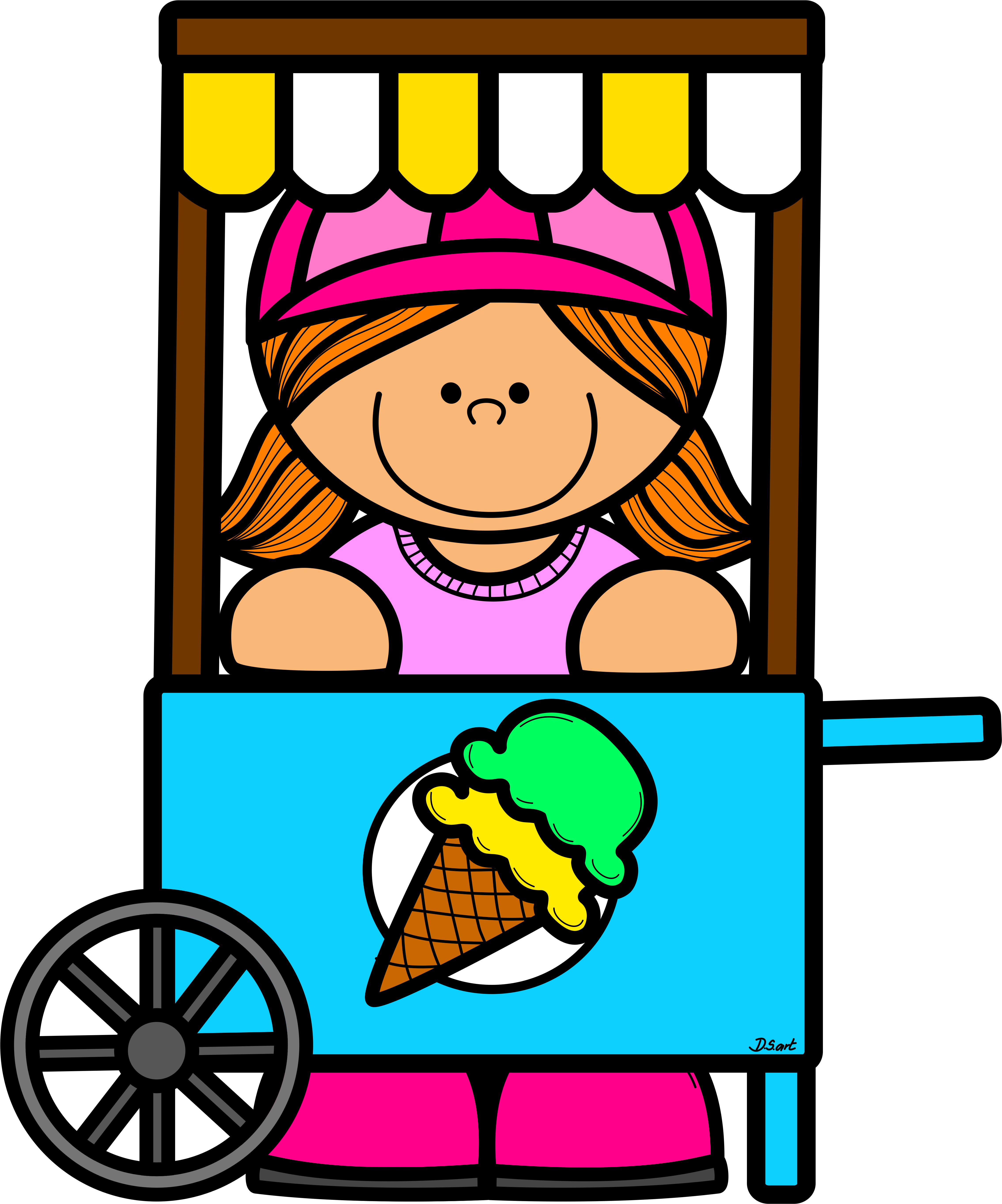 uyque Rico* ** - Melonheadz Outline Clipart - Full Size Clipart (#69920 ...