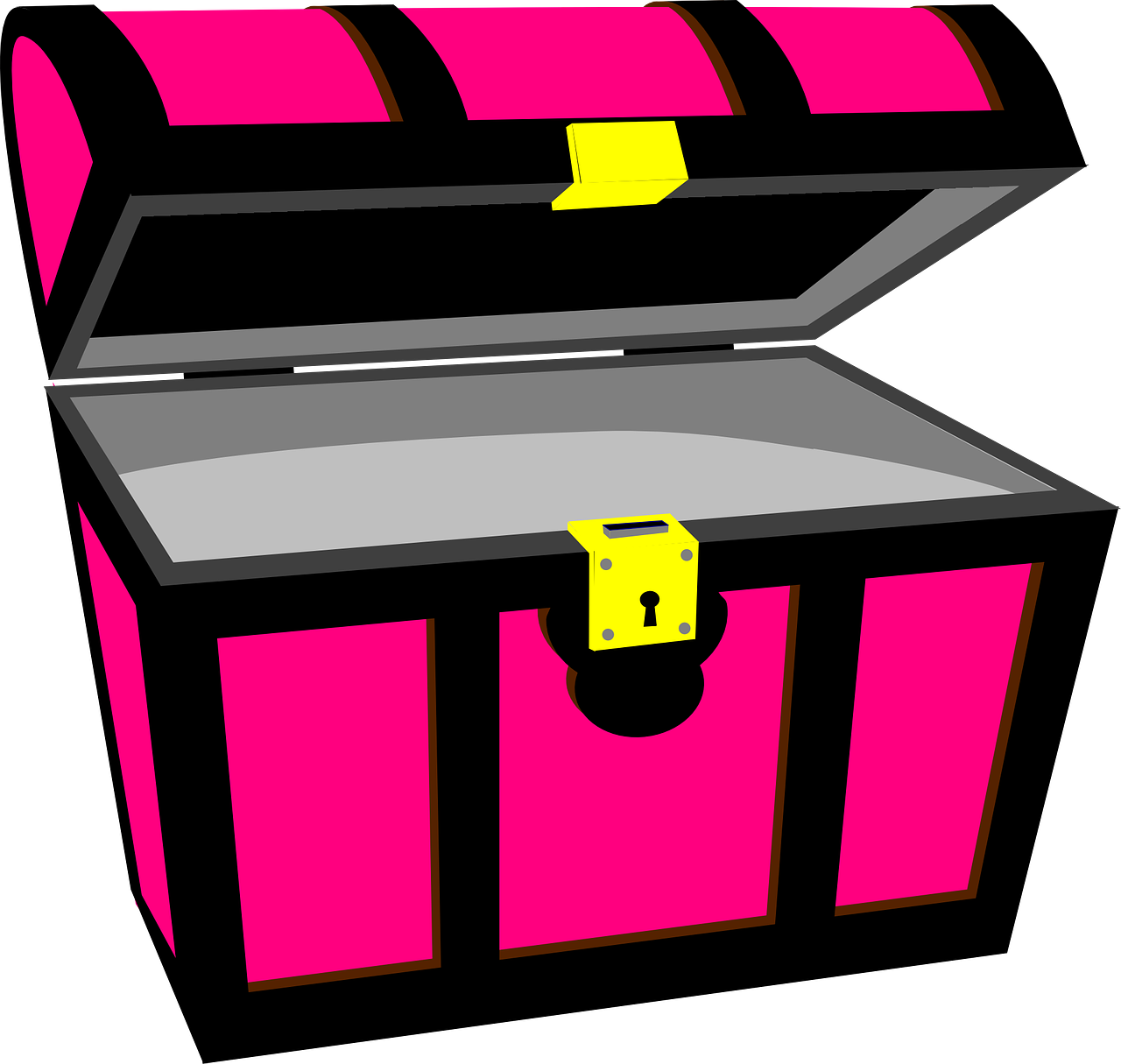 Chest Clipart Svg - Pink Treasure Chest Clipart - Png Download - Full ...
