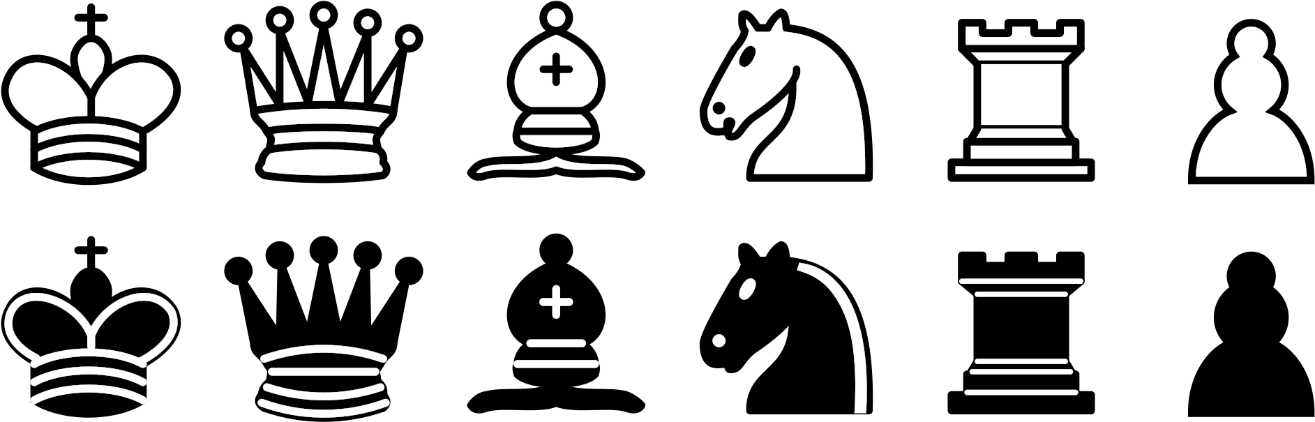 Download File Pieces Sprite Wikimedia - Chess Pieces Png Clipart ...