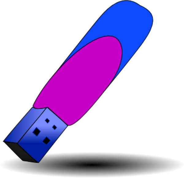 Usb Flash Drive Memory Stick Vector Clip Art - Usb Flash Drive - Png ...
