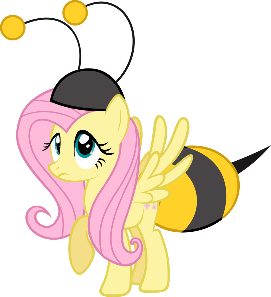 Download Artist Zacatron Costume Flutterbee Fluttershy Artistzacatron - Bee Mlp Vector Clipart ...