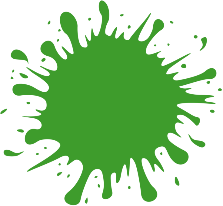 Green Colour Splash Png Clipart - Full Size Clipart (#611408) - PinClipart