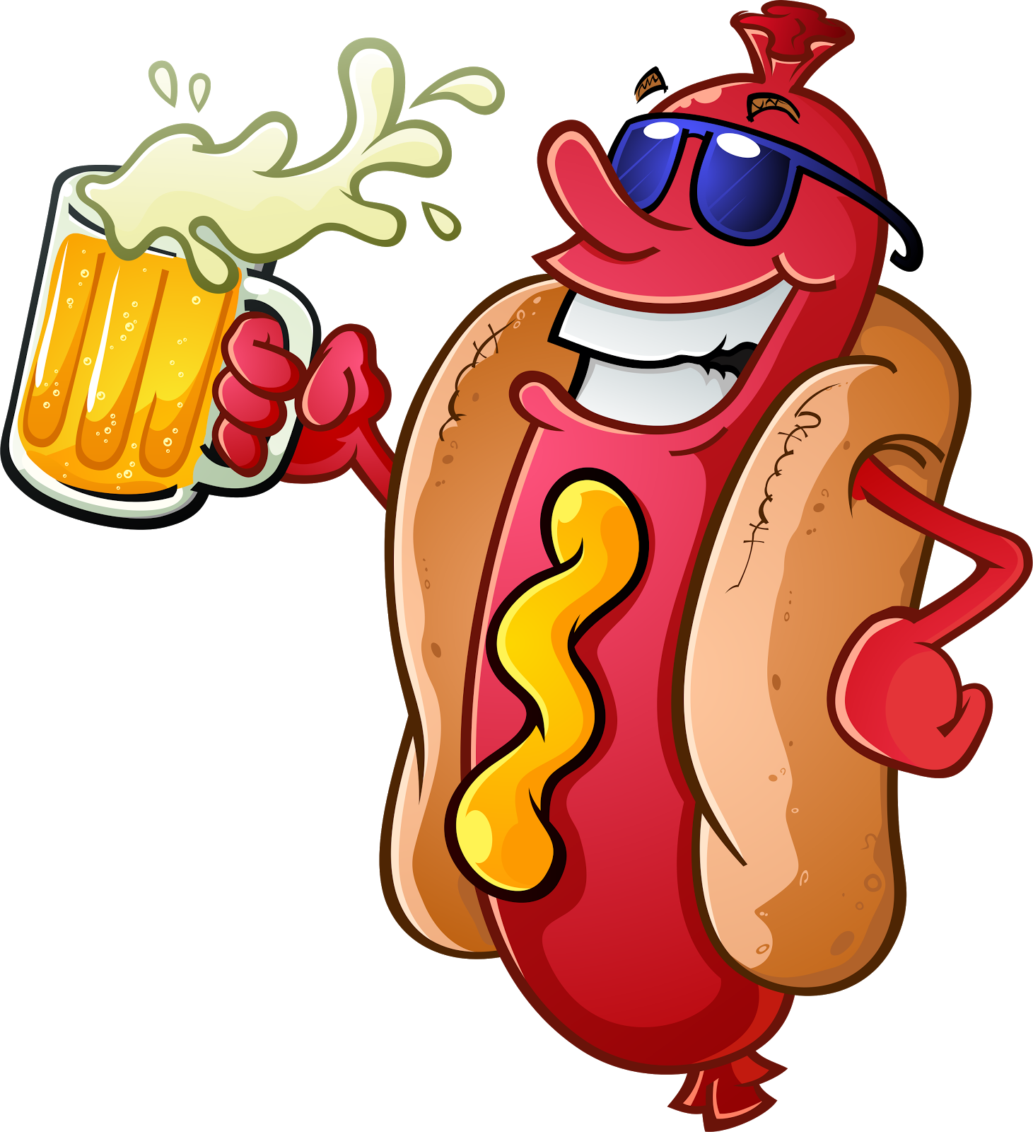 Grilling Clipart Hot Dog Grill Hot Dog Day Clipart Png Download