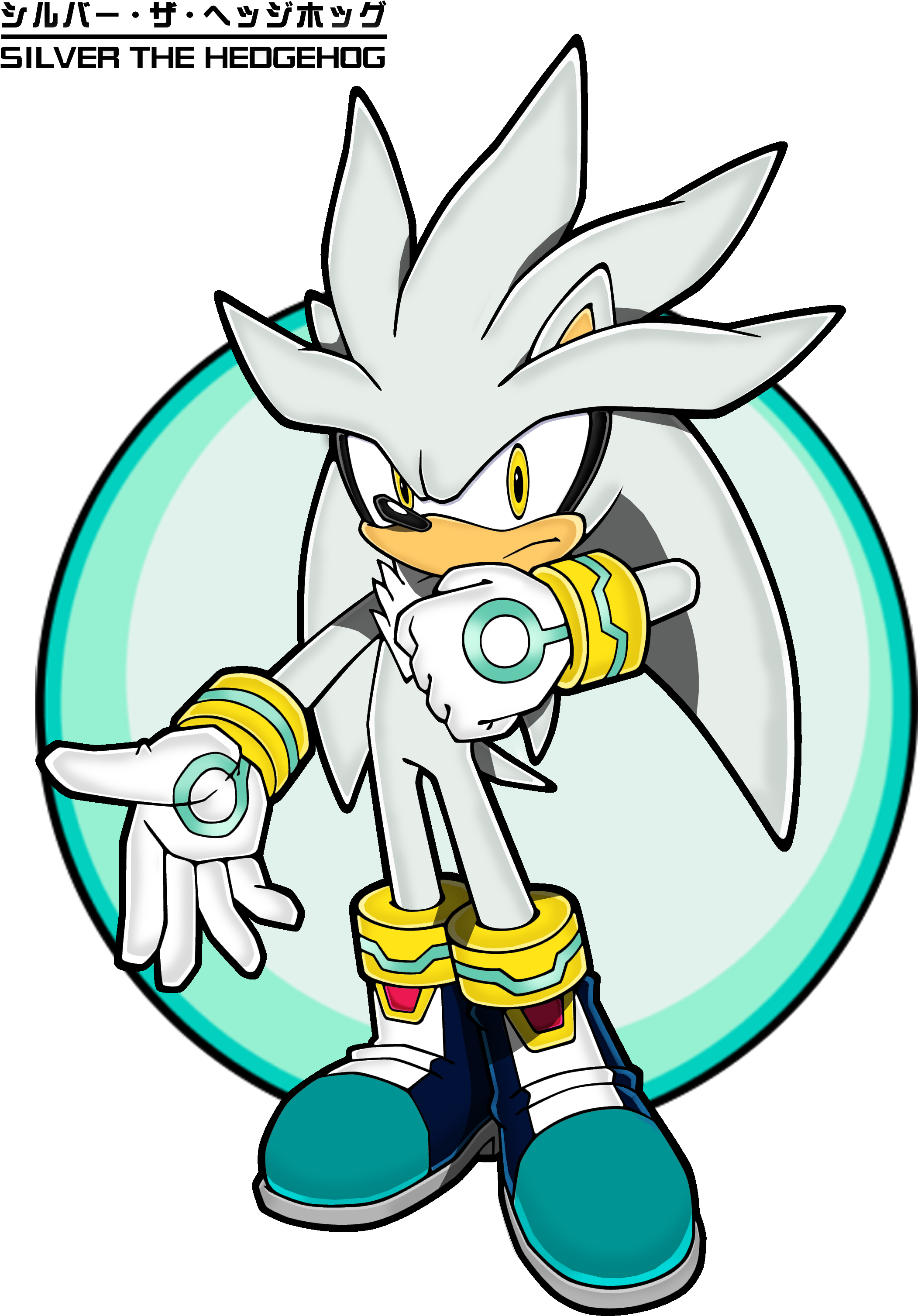 Sonic The Hedgehog Clipart Channel - Silver The Hedgehog Channel - Png ...