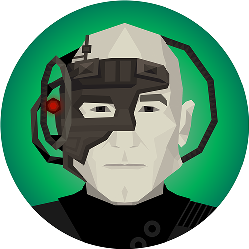 Locutus Of Borg - Illustration Clipart - Full Size Clipart (#616218 ...
