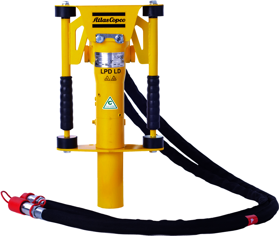 Hydraulic Post & Ground Rod Drivers - Atlas Copco Lpd Ld T Clipart ...