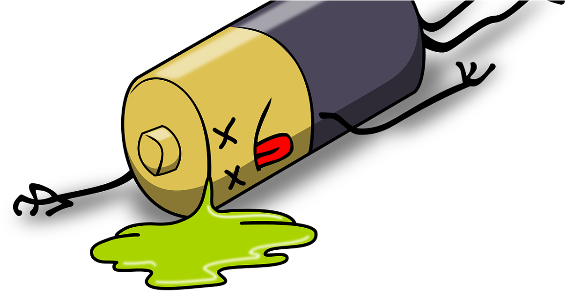 Dead Batteries Clipart - Full Size Clipart (#629906) - PinClipart