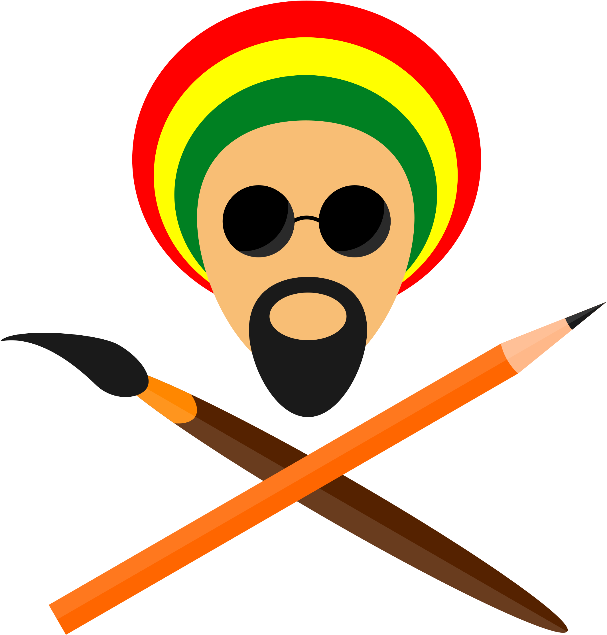 Reggae Computer Icons Musician Download Rastafari - Artist Clipart ...