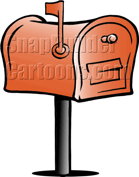 Download Mailbox Vector Up Flag - Letter Box Clipart (#641536) - PinClipart