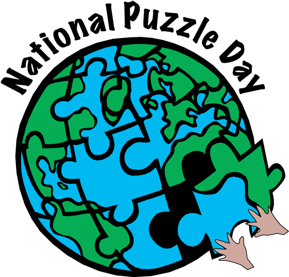National Puzzle Day 29th January - National Puzzle Day Clipart - Png ...