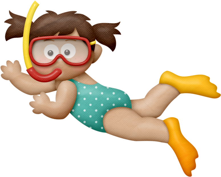 Lliella Bk-underwater Girl4d - Nadar Animado Png Clipart - Full Size ...