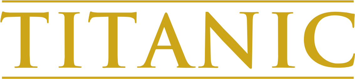 Titanic Film Logo Clipart - Full Size Clipart (#650692) - PinClipart