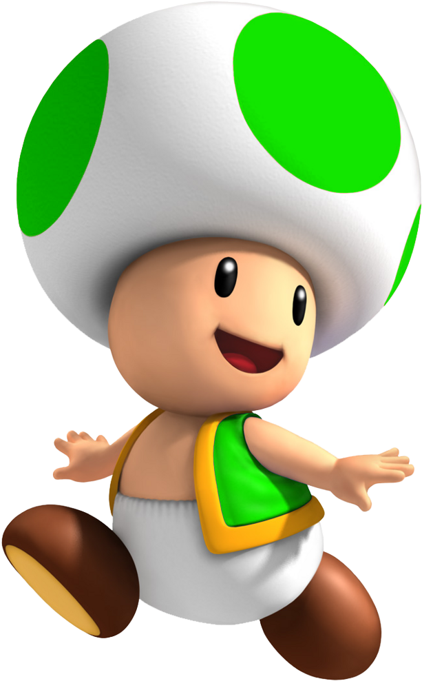 Green Toad Sm3dw - Green Toad Mario Png Clipart - Full Size Clipart ...
