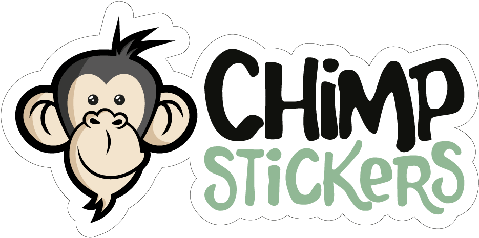 Download Logo Chimp Stickers - Chimpanzee Clipart (#656605) - PinClipart