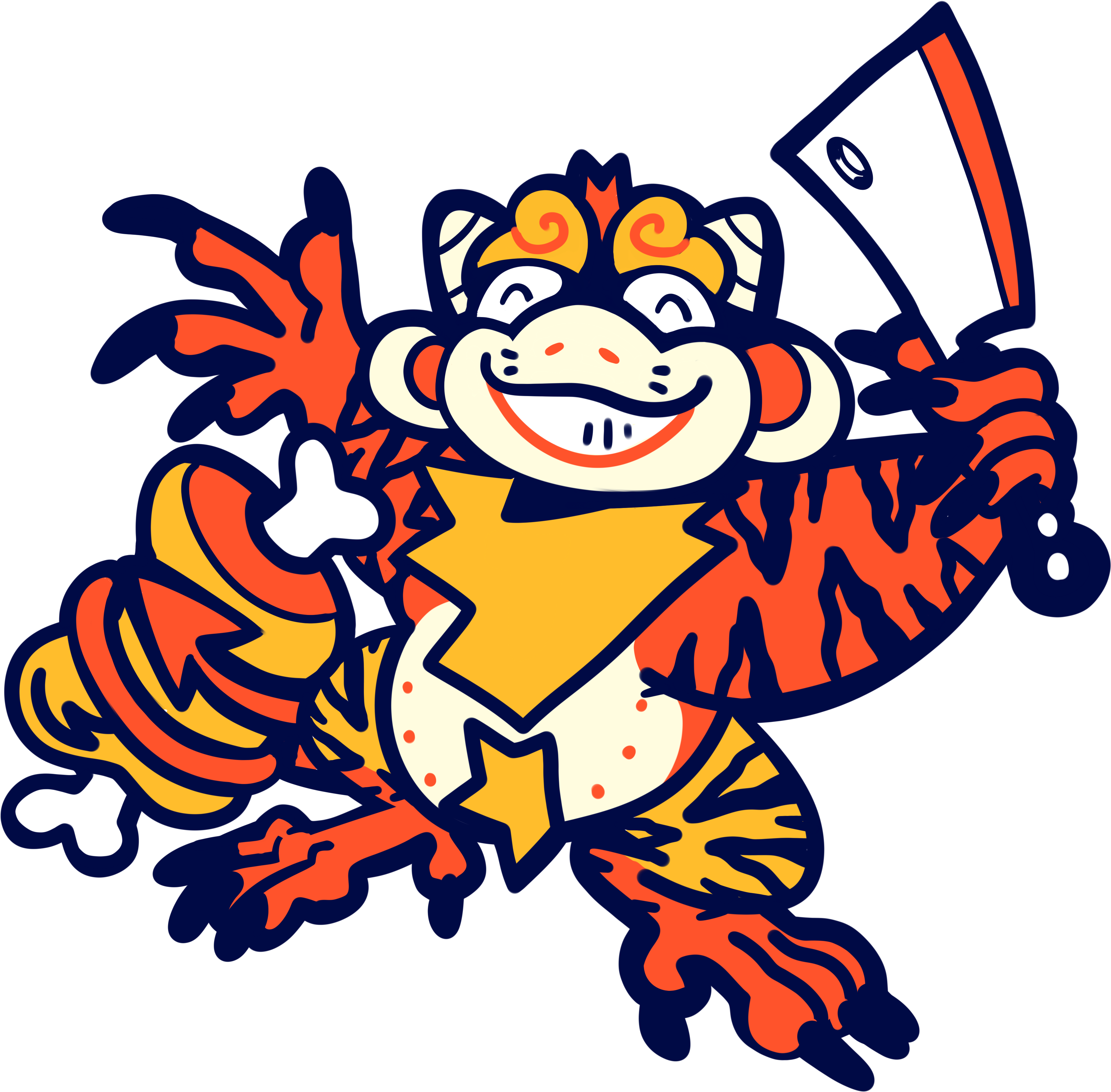 Oni Sticker - Thumbnail Clipart - Full Size Clipart (#670403) - PinClipart