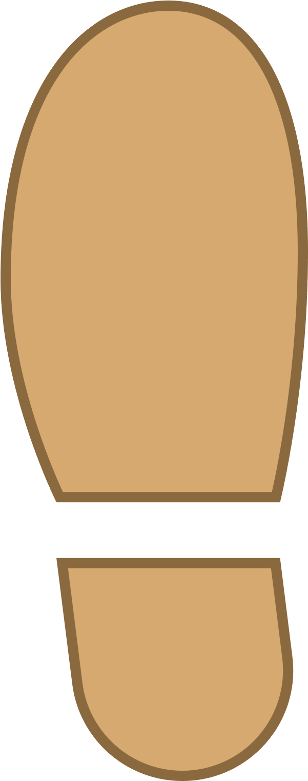 Shoe Print Icon - Illustration Clipart - Full Size Clipart (#676808 ...