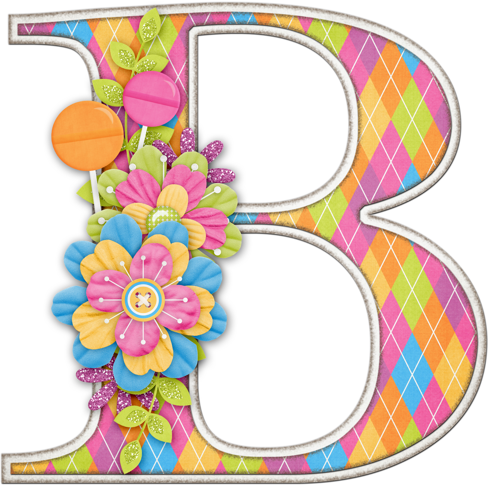 Alfabeto Colores Y Flores B Abecedario Pinterest - Abecedario De Letras ...