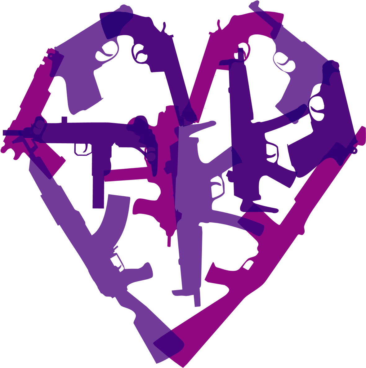 Our Latest Gun Inspired Design, Gun Love - Graphic Design Clipart ...