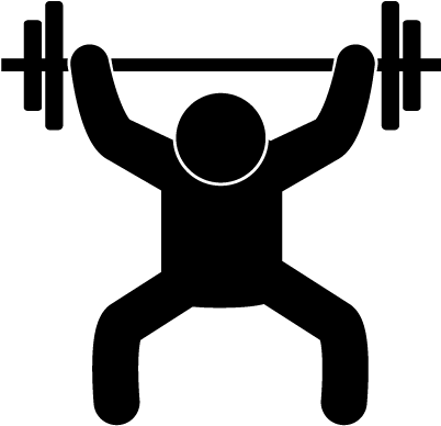 Download Weightlifting - Free Material - Pictogram - Lifting Weight ...