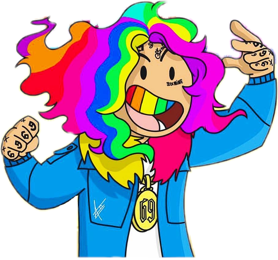 Download Sixnine 69 Meme Rapper Dumb Six3nine - 69 Tekashi Adventure ...