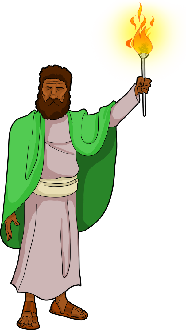 Ancient Israelite Torch Holder - Bible Clipart - Full Size Clipart ...