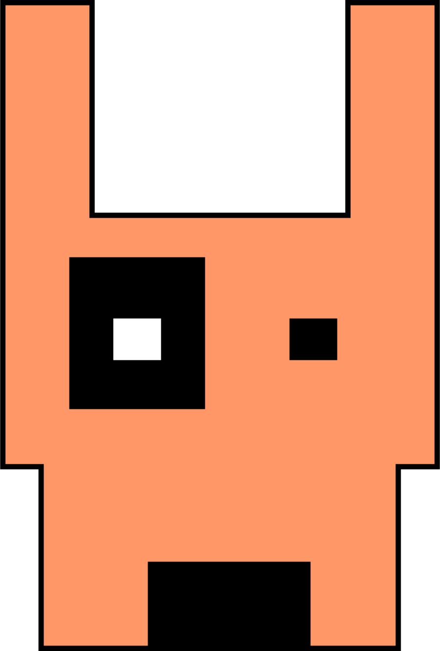 Pixelated Computer Face Clipart Bull Terrier Clip Art - Pixelated ...