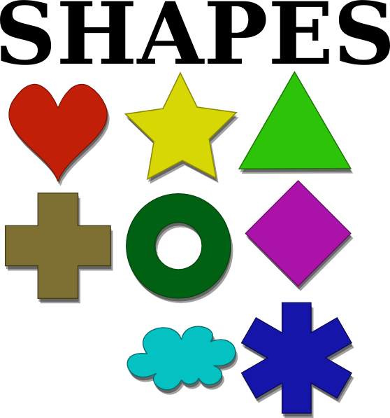 Shapes Clip Arts - Png Download - Full Size Clipart (#74136) - PinClipart