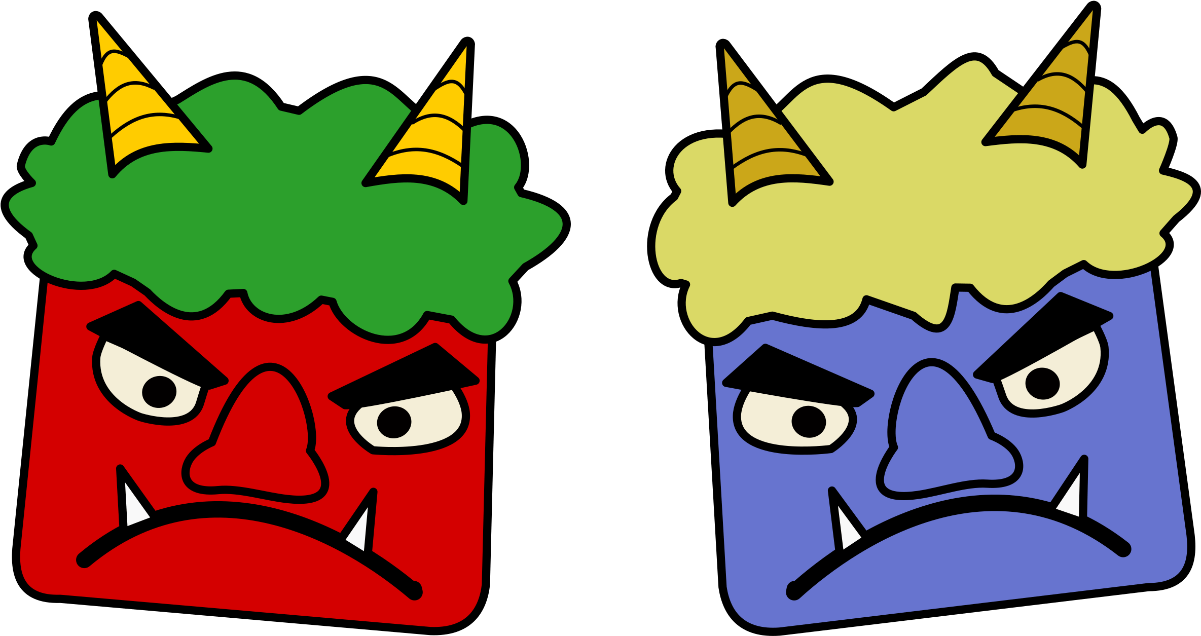 Oni Clipart - Png Download - Full Size Clipart (#77519) - PinClipart