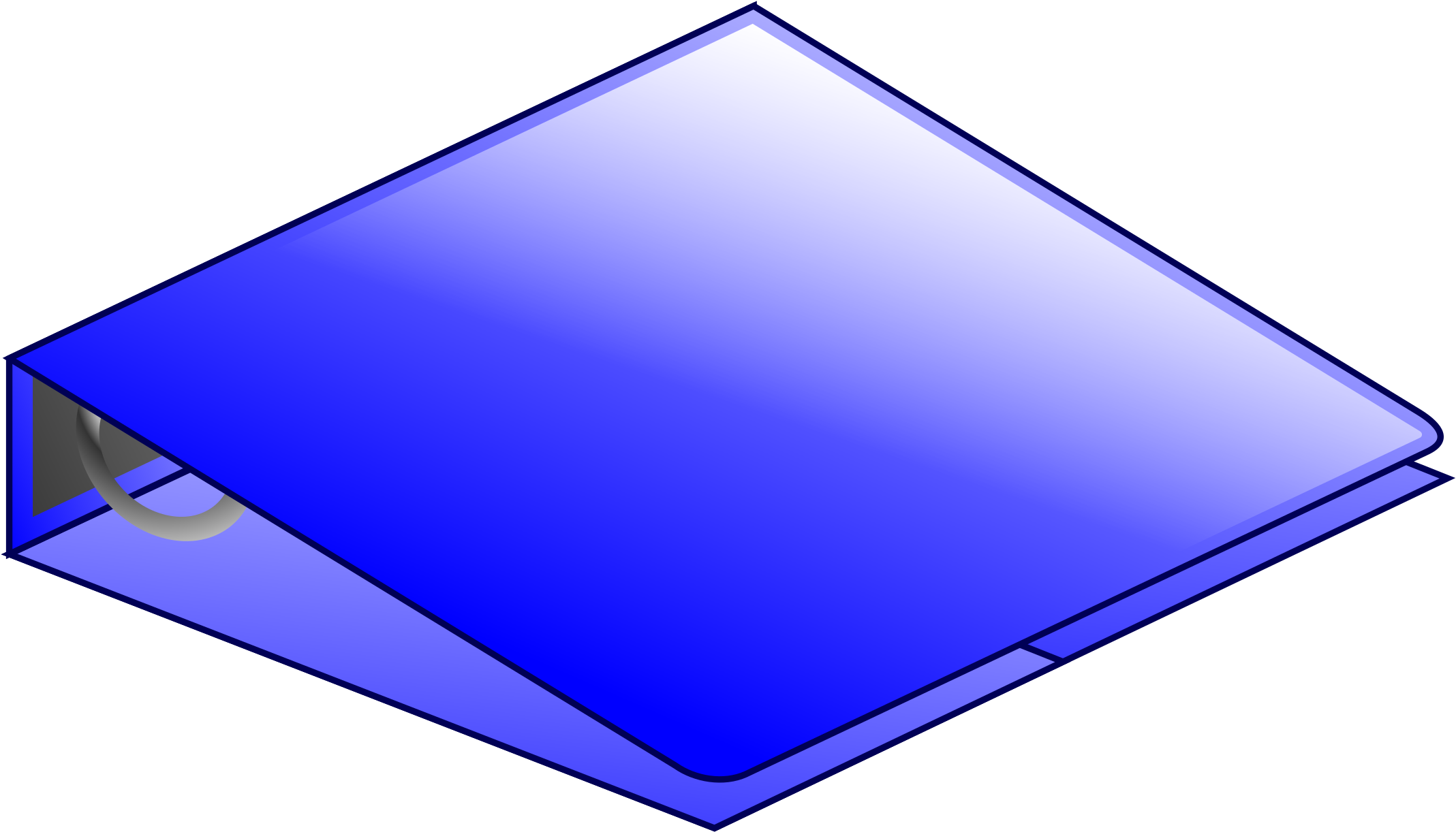 Download Clipart Blue Ring Binder Png Microsoft Office Clipart - 3 Ring ...