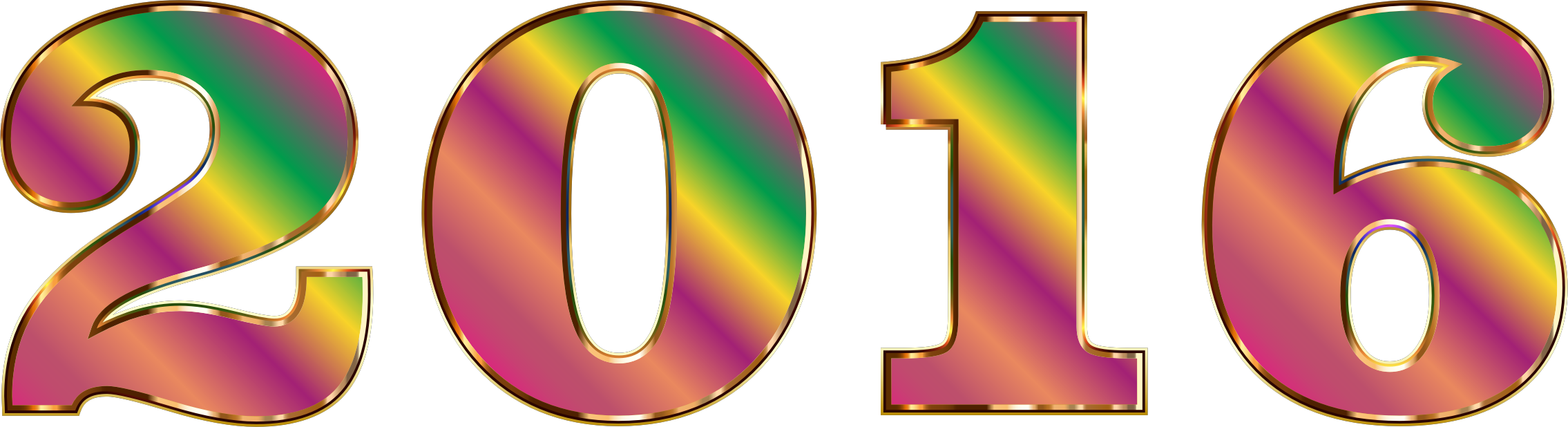 2016 Clip Art - 2016 Clipart - Png Download - Full Size Clipart (#78885 ...