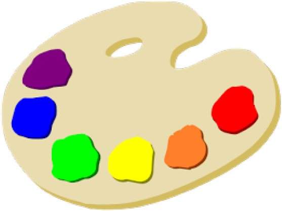 Painting Clipart Paint Tray - Art Paint Thing - Png Download - Full ...