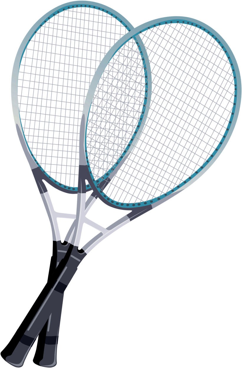 Rackets Png Clipart - Full Size Clipart (#702863) - PinClipart