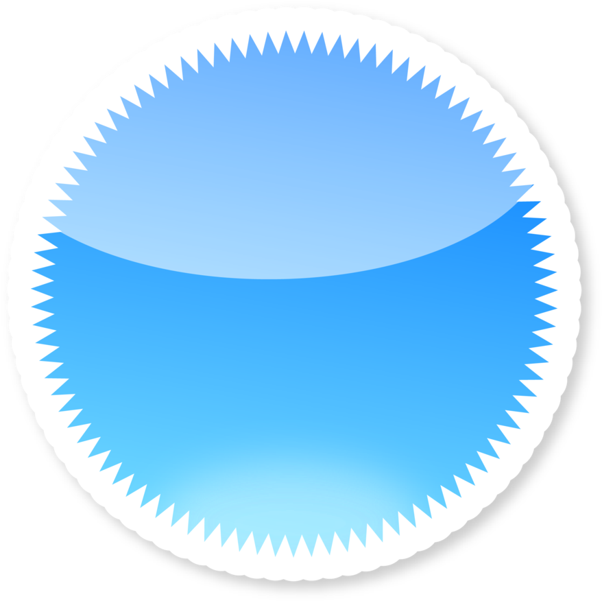 Download Blue Badge Png Clipart - Png Round Badge Design Transparent ...