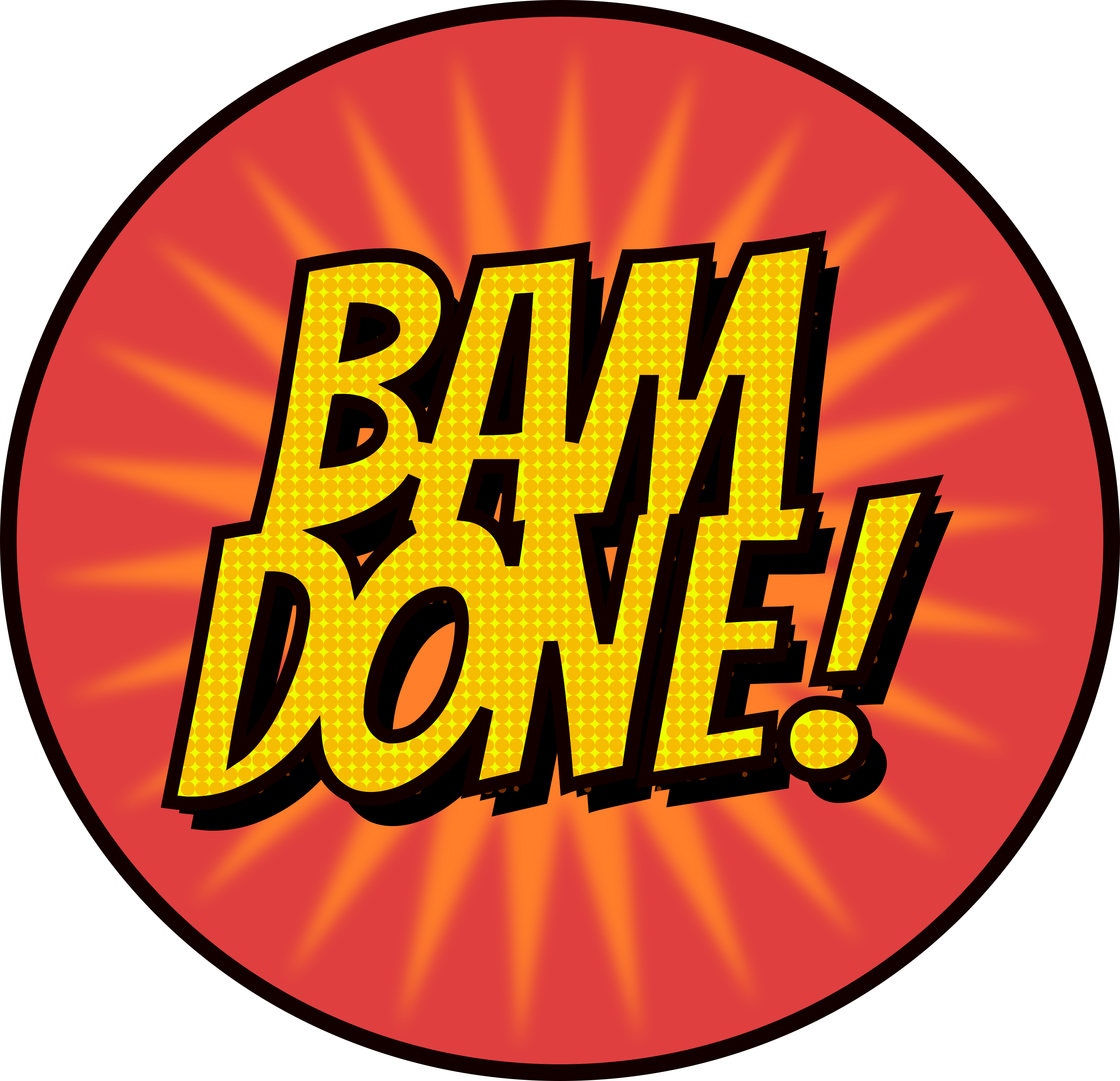 Bam Done Logo - 742166 Clipart - Full Size Clipart (#706648) - PinClipart