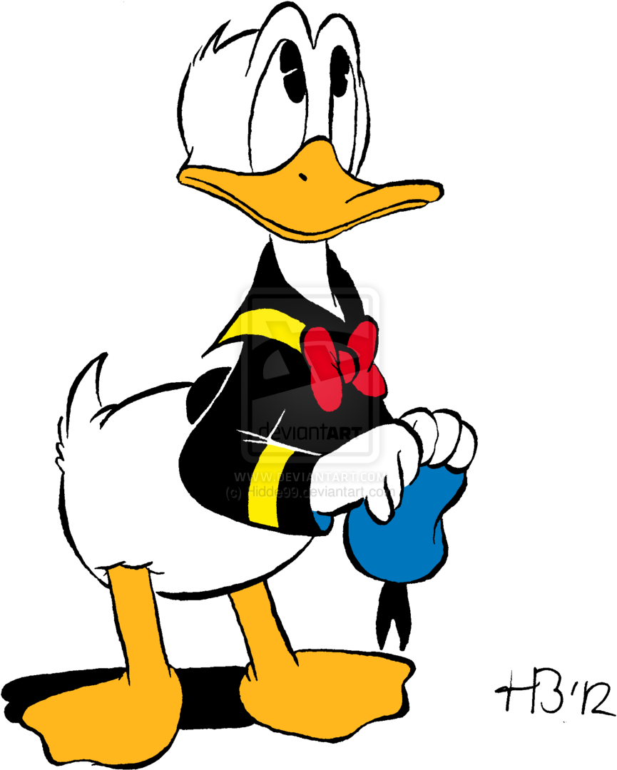 Donald Duck Clipart Back - Donald Duck - Png Download - Full Size ...