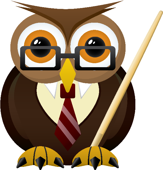 Cute Animal School Clip Art Overridemobile True System - Teacher Owl ...