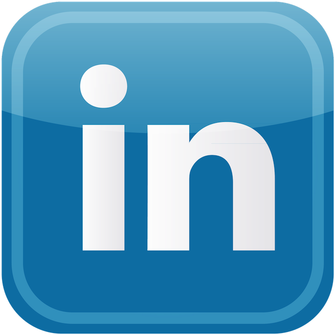 Follow Us On Social Media - Linkedin Logo High Resolution Clipart ...