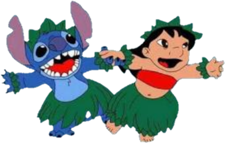 Lilo Liloandstitch Stitch Hawaii Hawain Leaf Friends - Phone Wallpaper ...
