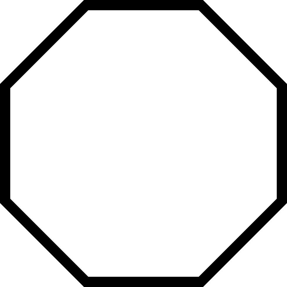 Download Octigons Clipart Transparent - Octagon Shape - Png Download ...