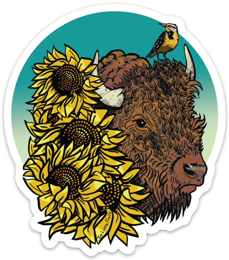 Bison Sticker V=1539422610 - Sticker Clipart - Full Size Clipart ...