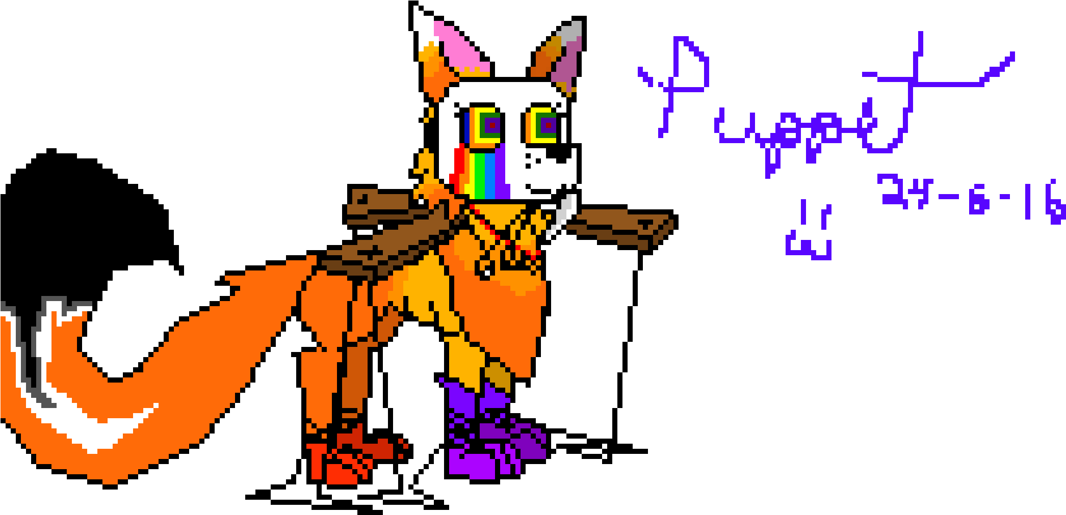 Puppet Pixel Art - Cartoon Clipart - Full Size Clipart (#720785 ...