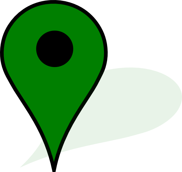Pushpin Google Green Clipart - Full Size Clipart (#723747) - PinClipart