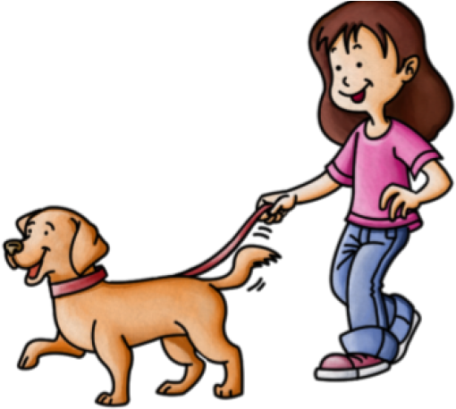 Pets Clipart Dog Walker - Dog Walking Clip Art - Png Download - Full ...