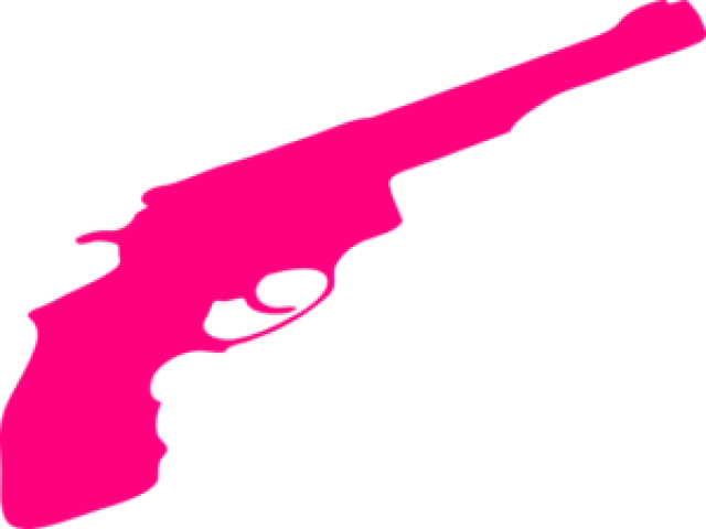 Pistol Clipart Pink Gun - Pink Gun Clipart - Png Download - Full Size ...