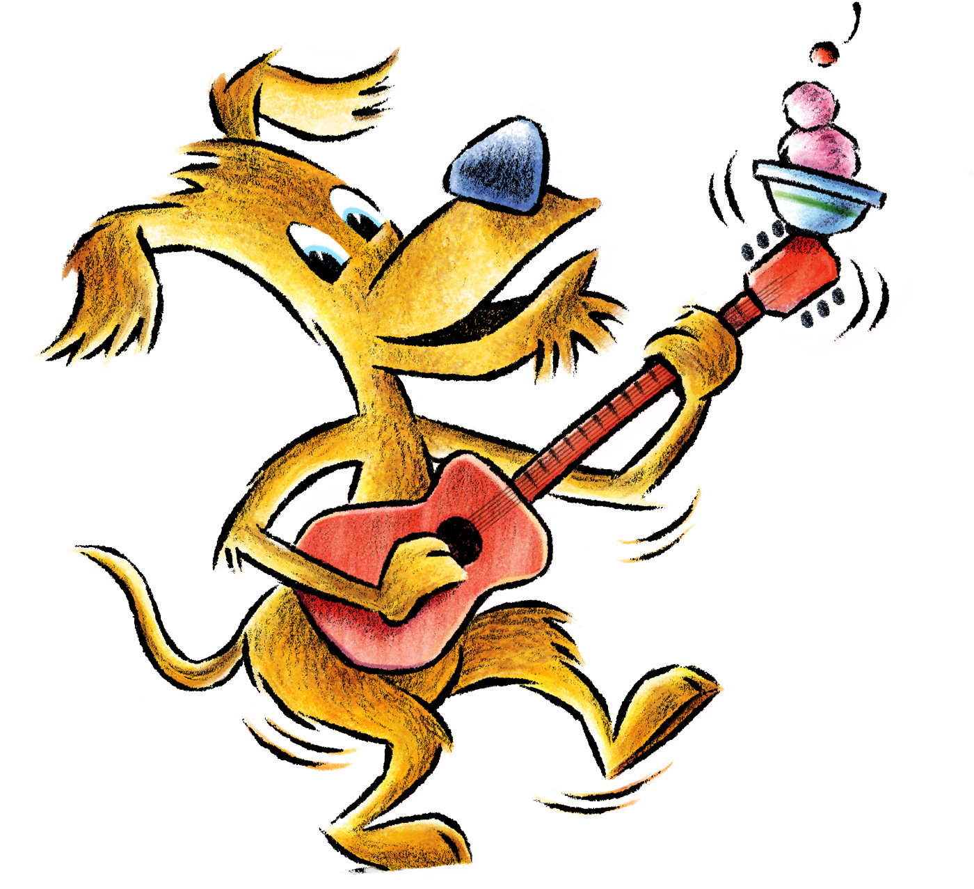 Groovy Joe - Groovy Joe Ice Cream And Dinosaurs Clipart - Full Size ...
