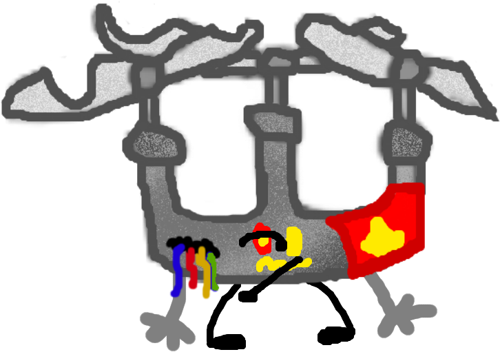 Sss Distorted Drone - Cartoon Clipart - Full Size Clipart (#739626 ...